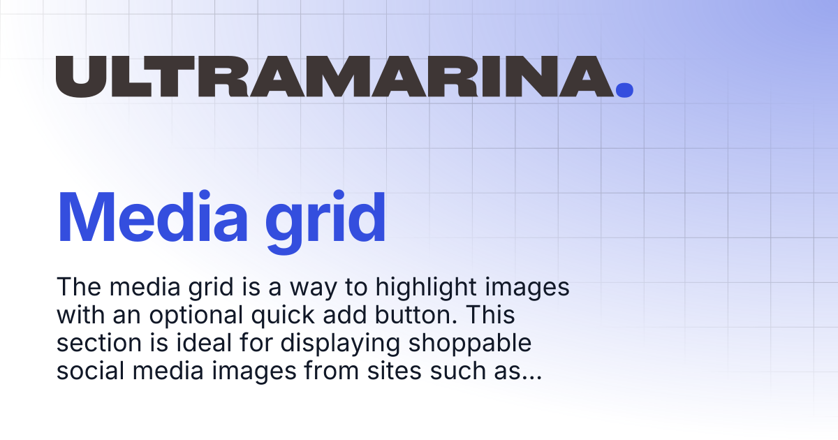 Media grid | Primavera